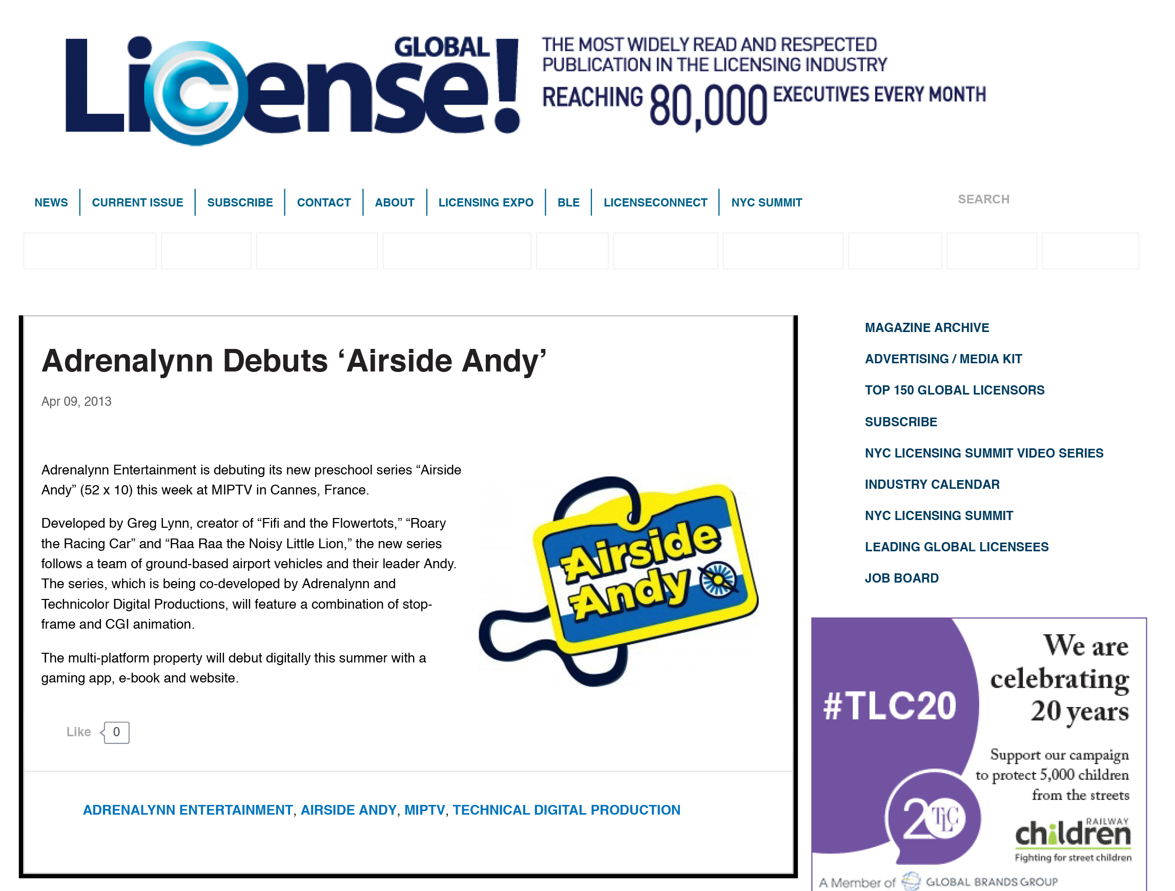 Press - Airside Andy