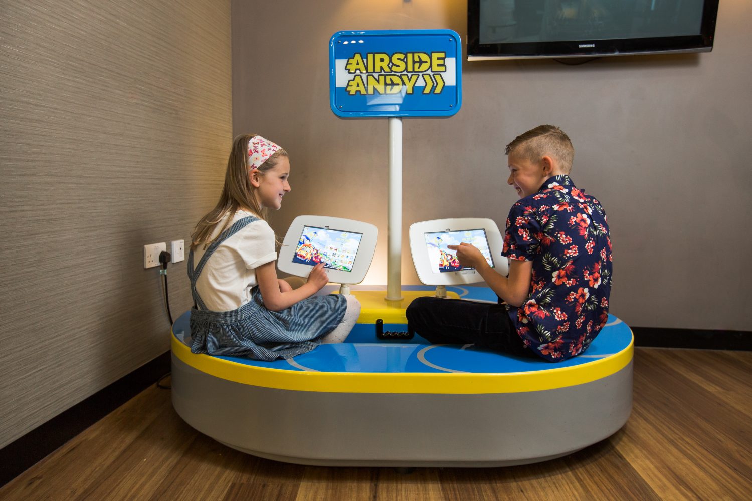 Introducing the AA Play area at LCY - Airside Andy